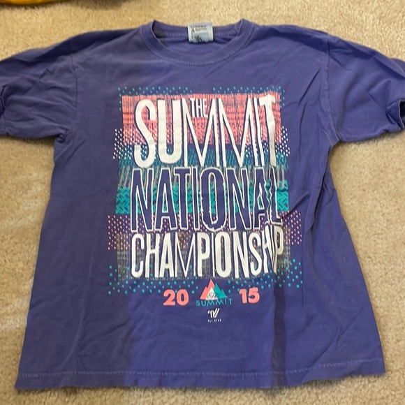 Comfort Colors | Shirts & Tops | The Summit National Championship T ...